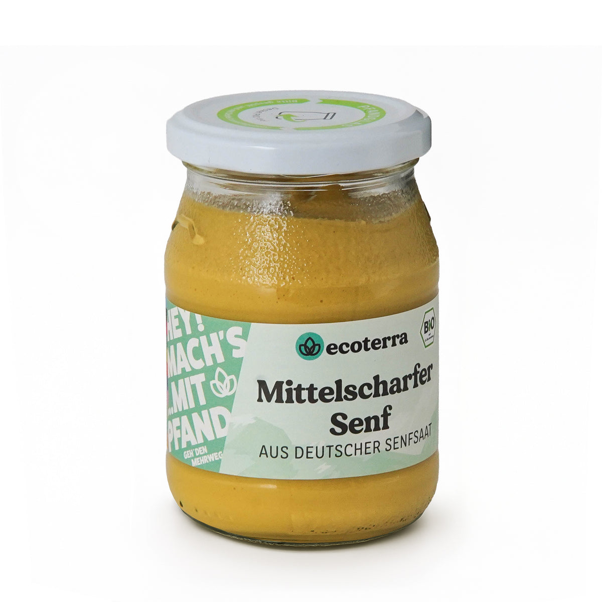 Bio Mittelscharfer Senf aus deutscher Senfsaat - 250 g | inkl. 15ct Pf ...
