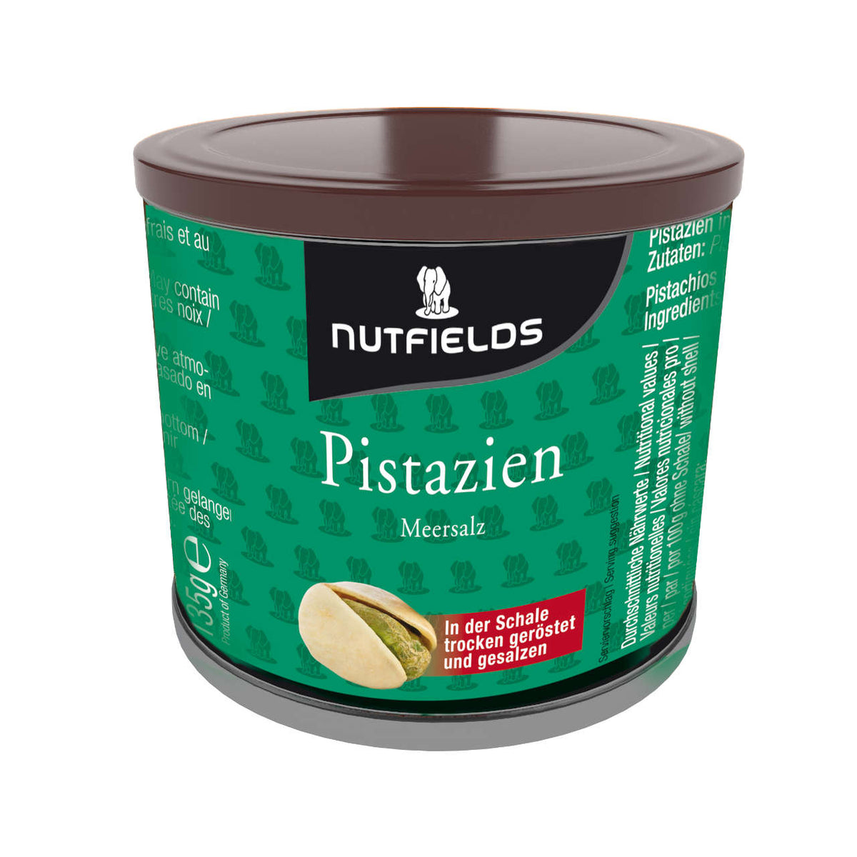 Nutfields Pistazien in Schale | geröstet & gesalzen | vegan | 135 g— ecoterra Store